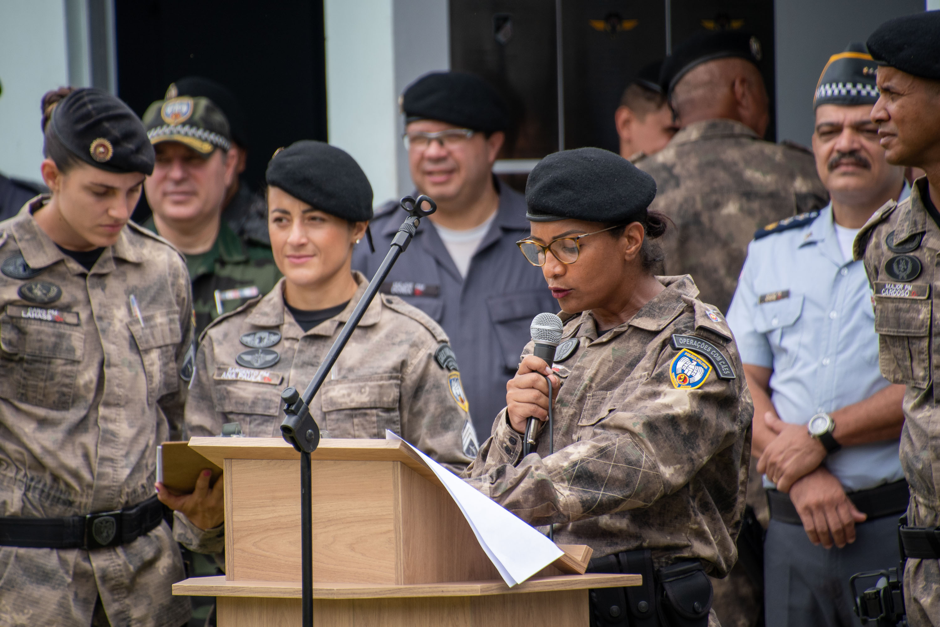 PMES - Polícia Militar realiza passagem de comando do Batalhão de Ações ...