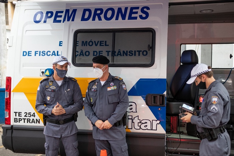PMES - BPTran recebe novos equipamentos e viaturas