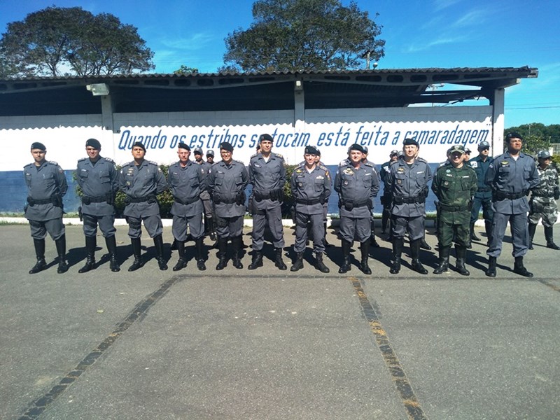 PMES - Regimento de Polícia Montada inicia curso de Choque Montado